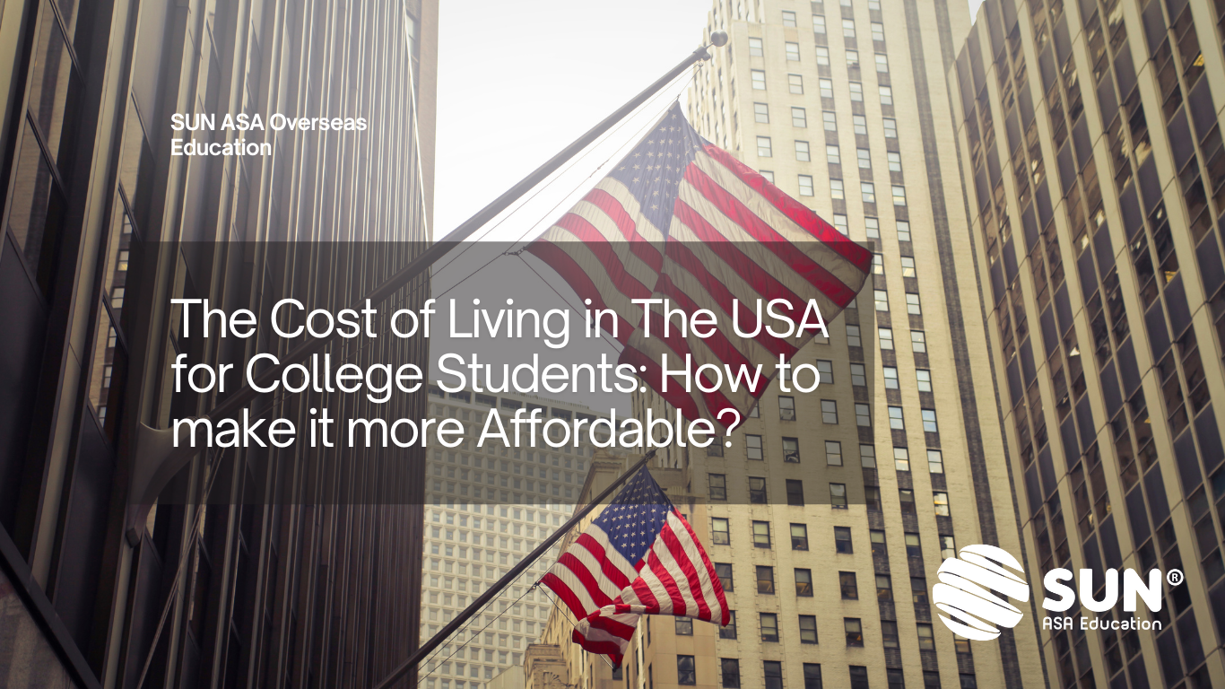 Cost of Living in USA for college students. How to make it more affordable?